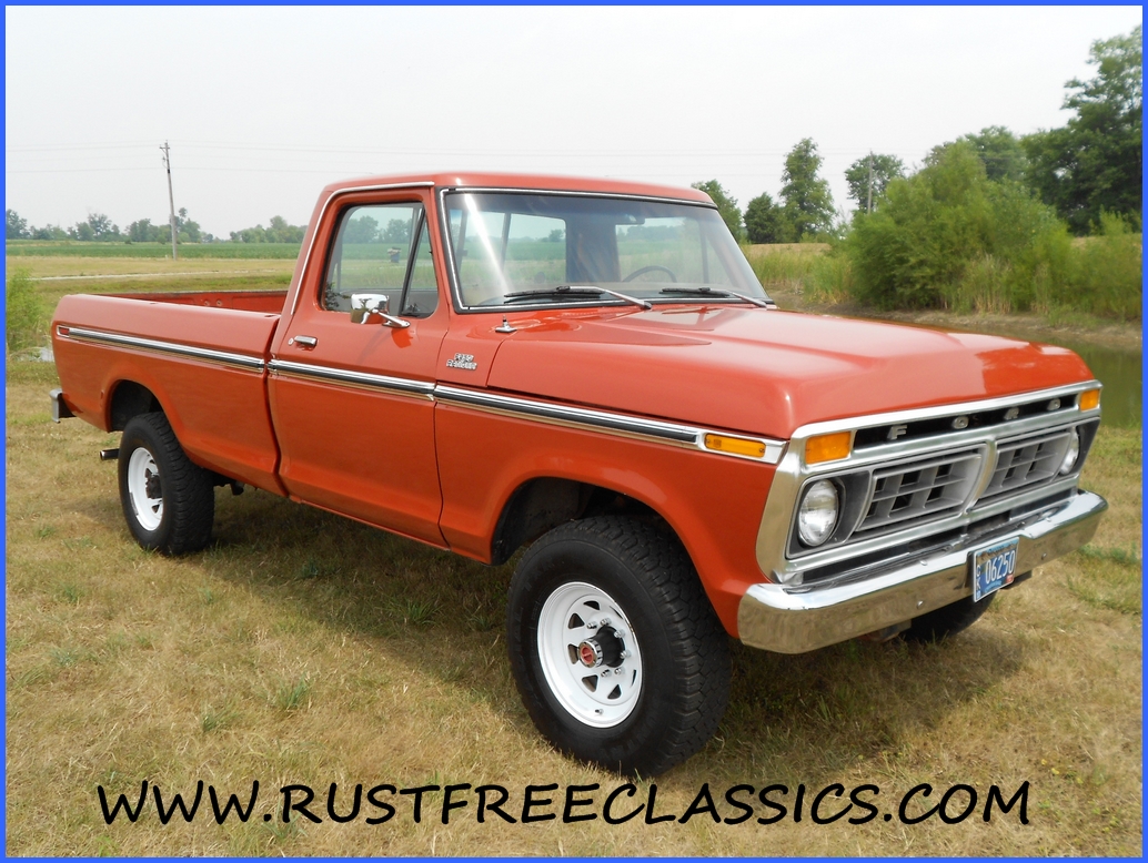 1977 F250 Ranger automatic 77 Survivor rustfree original paint